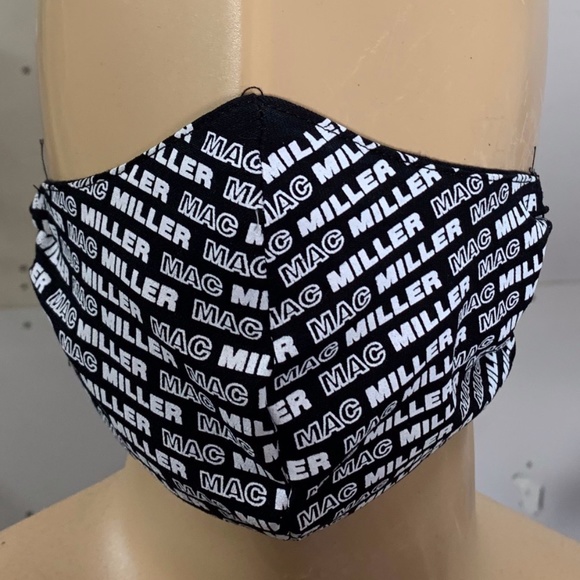 Other | Mac Miller Black Or Red Face Mask | Poshmark